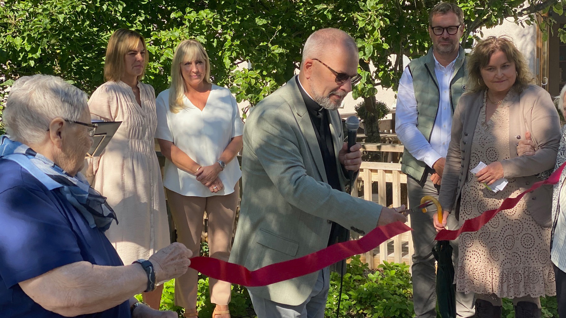 Invigning av Ednahemmet